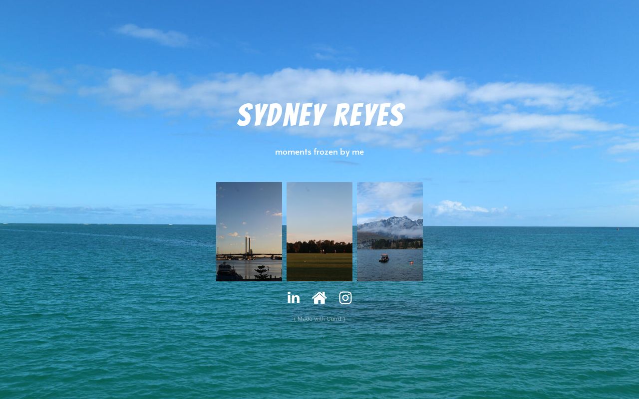 Sydney Reyes Portfolio